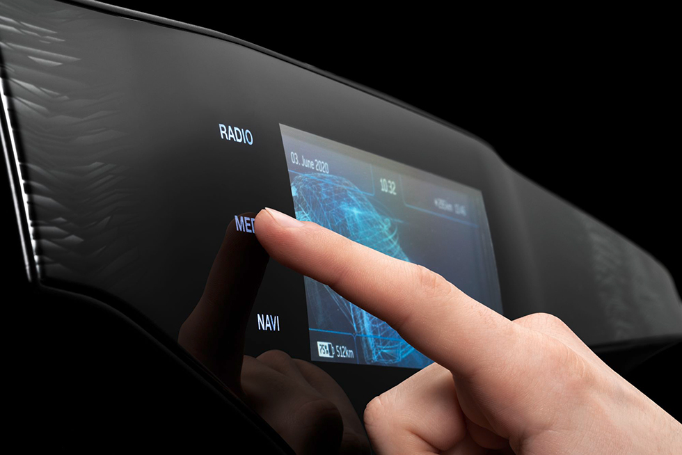 Capacitive Sensors for Touch Displays